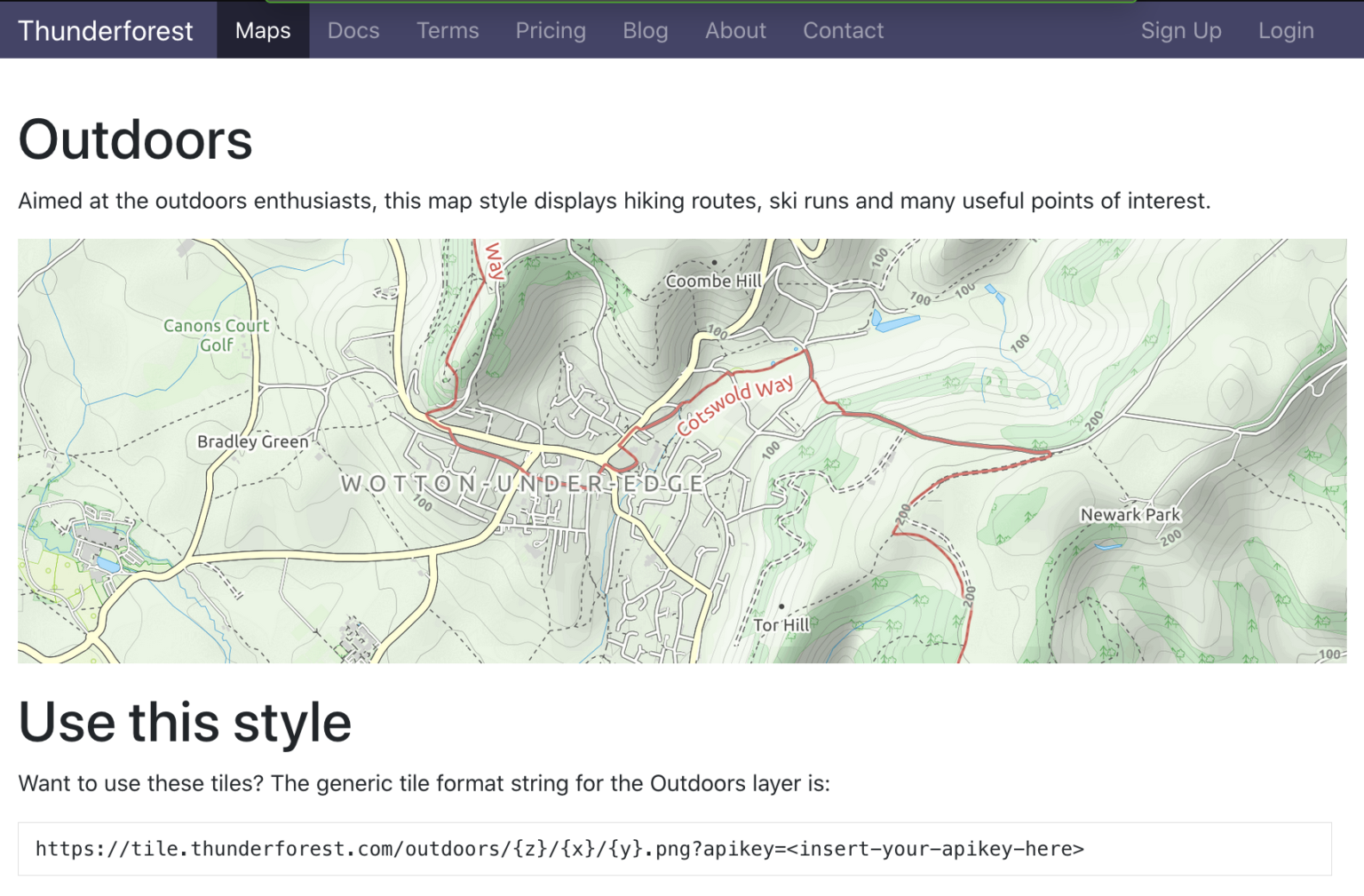 Basemaps – Waymark